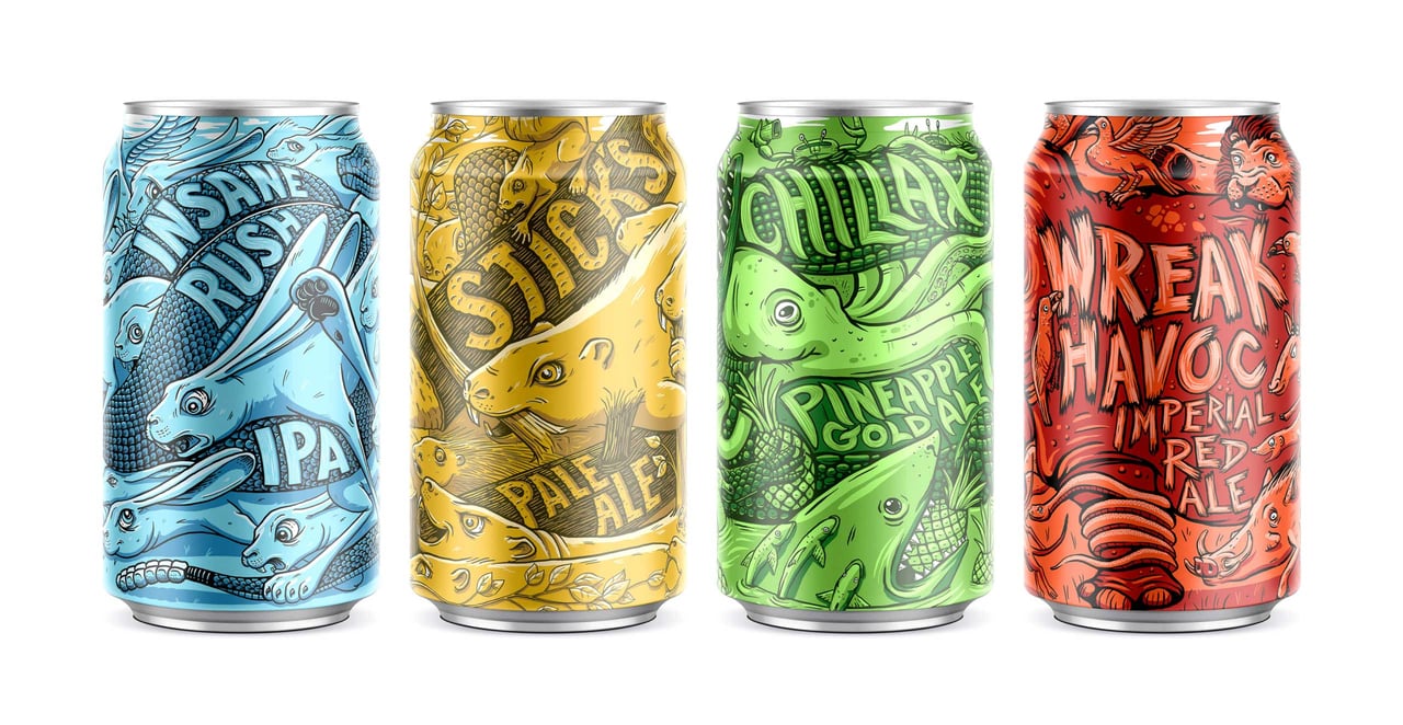 The Bootstrap Brewing Brand Design from Moxie Sozo | Moxie Sozo