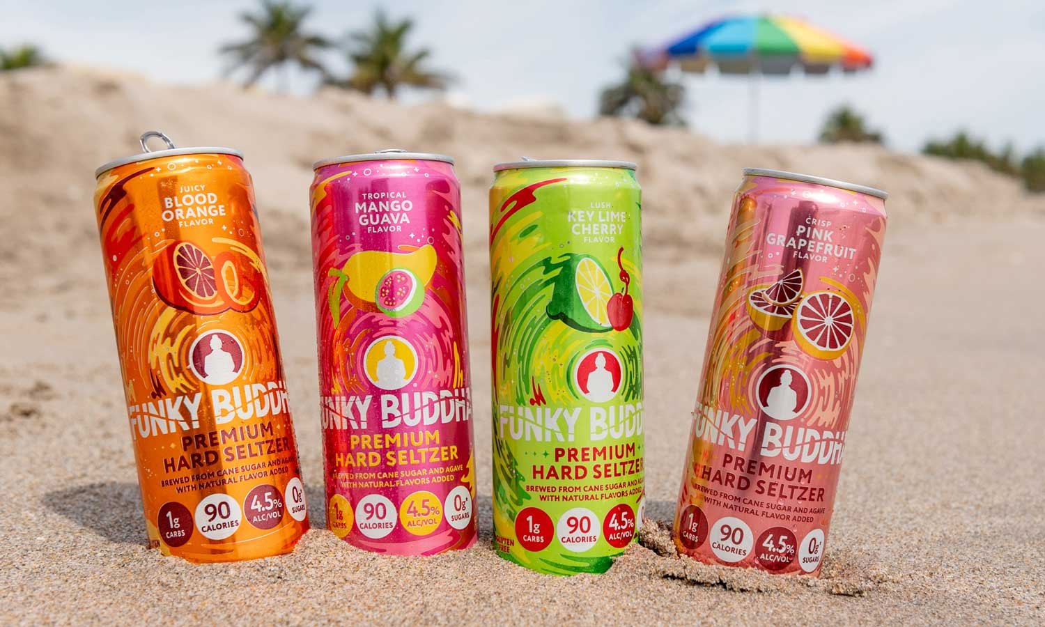 Check out the Funky Buddha Brand Packaging from Moxie Sozo | Moxie Sozo
