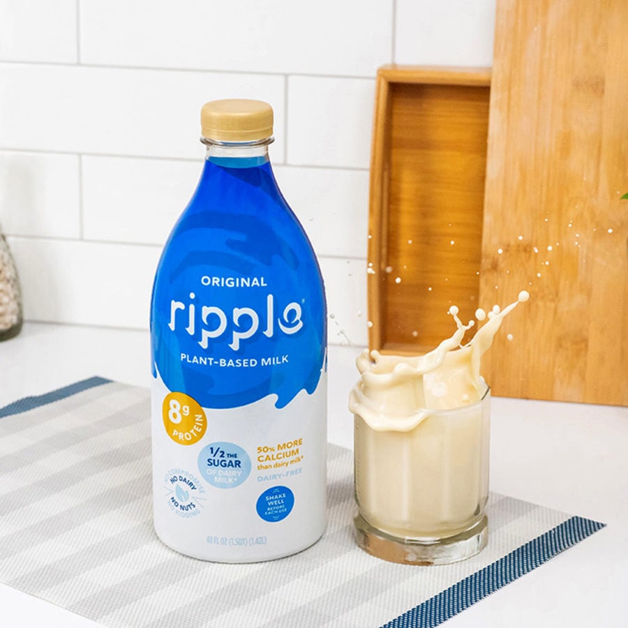 Simple Ripple Foods Packaging for Plant-Based Milk | Moxie Sozo