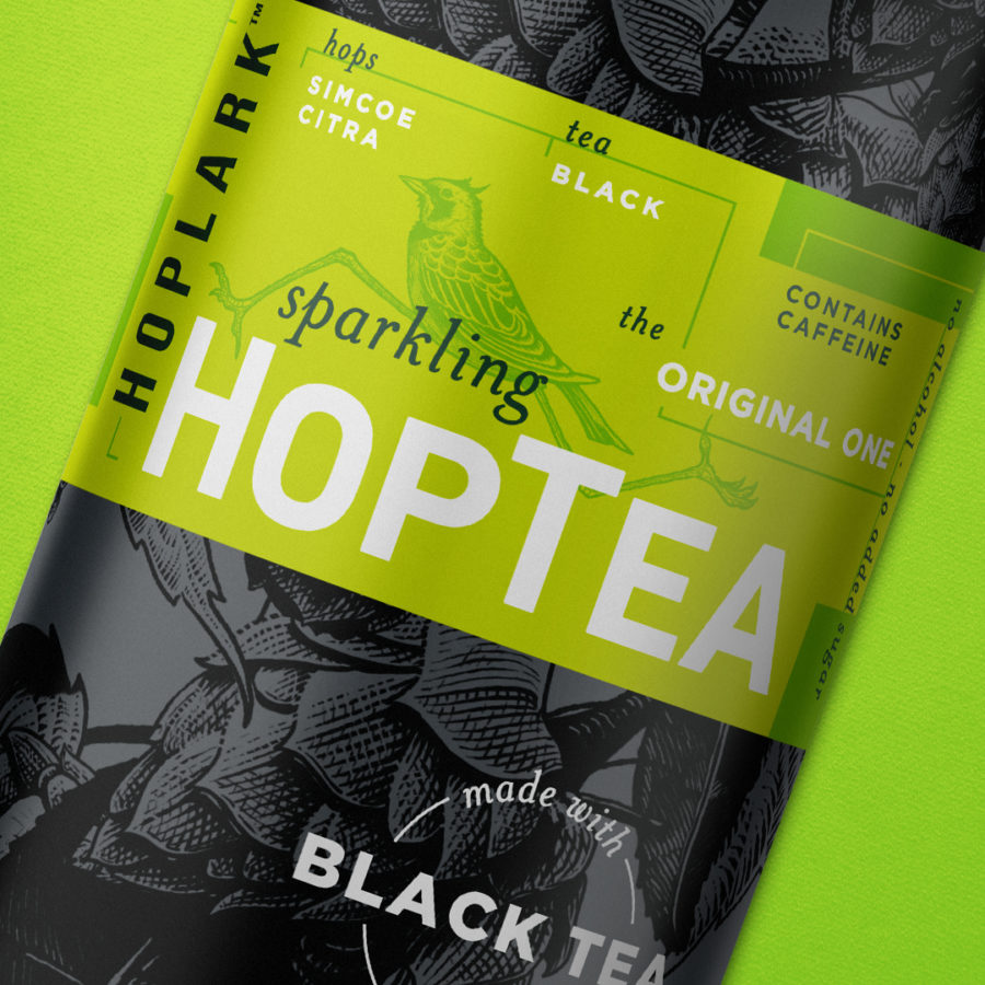 Hoplark HopTea Branding Strategy and Packaging Design | Moxie Sozo