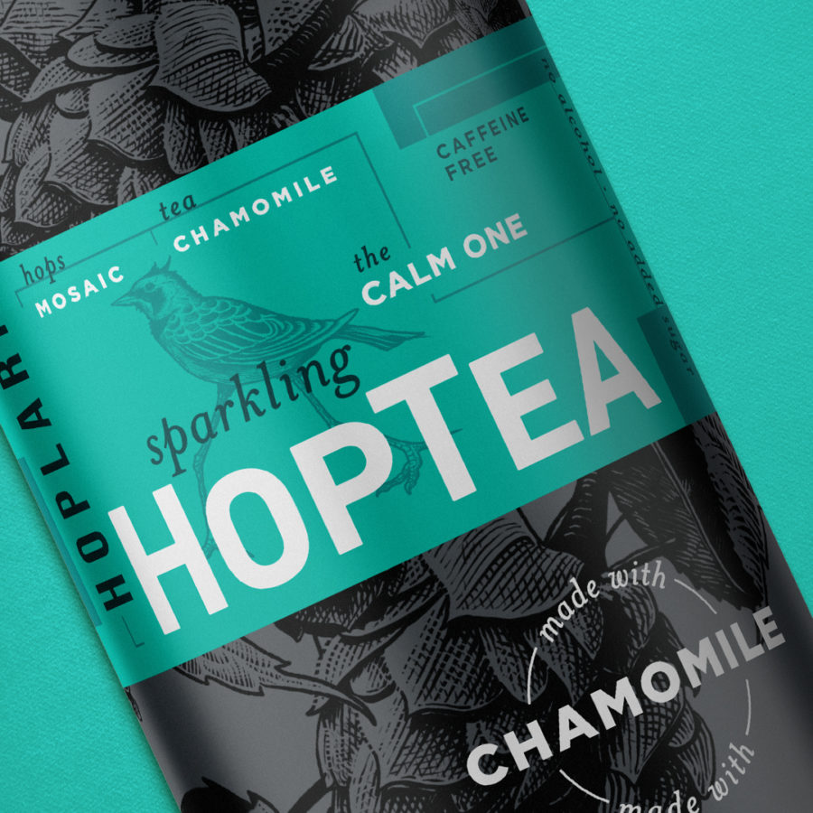Hoplark HopTea Branding Strategy and Packaging Design | Moxie Sozo