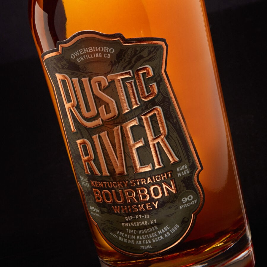 Rustic River Bourbon Packaging Design for a Modern Audience | Moxie Sozo