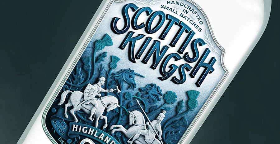 Scottish Kings Gin | Moxie Sozo